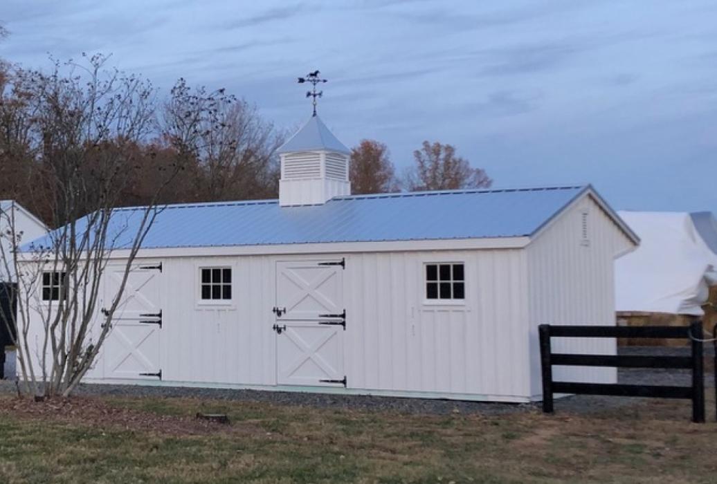 Board & Batten: Horse Barn with 3.5' Overhang | Lancaster County Barns